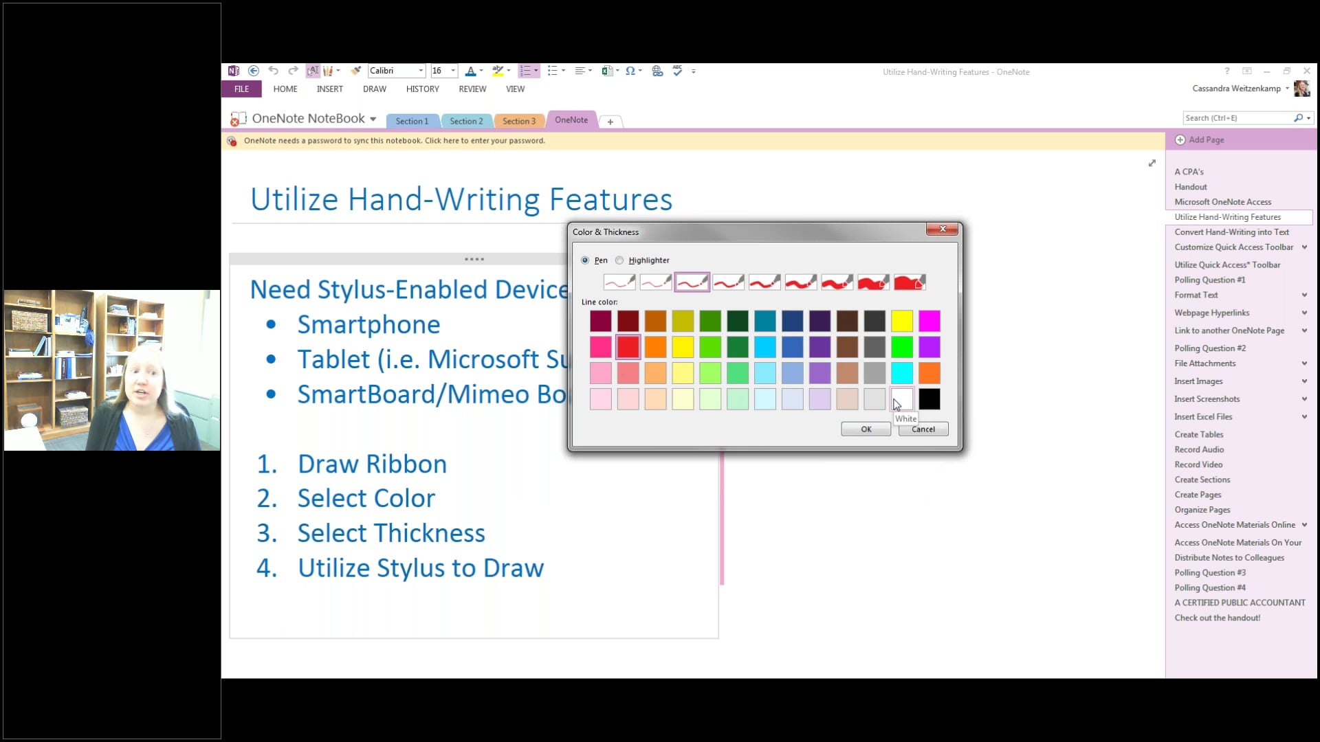 A CERTIFIED PUBLIC ACCOUNTANT’S ULTIMATE GUIDE TO USING ONENOTE on Vimeo