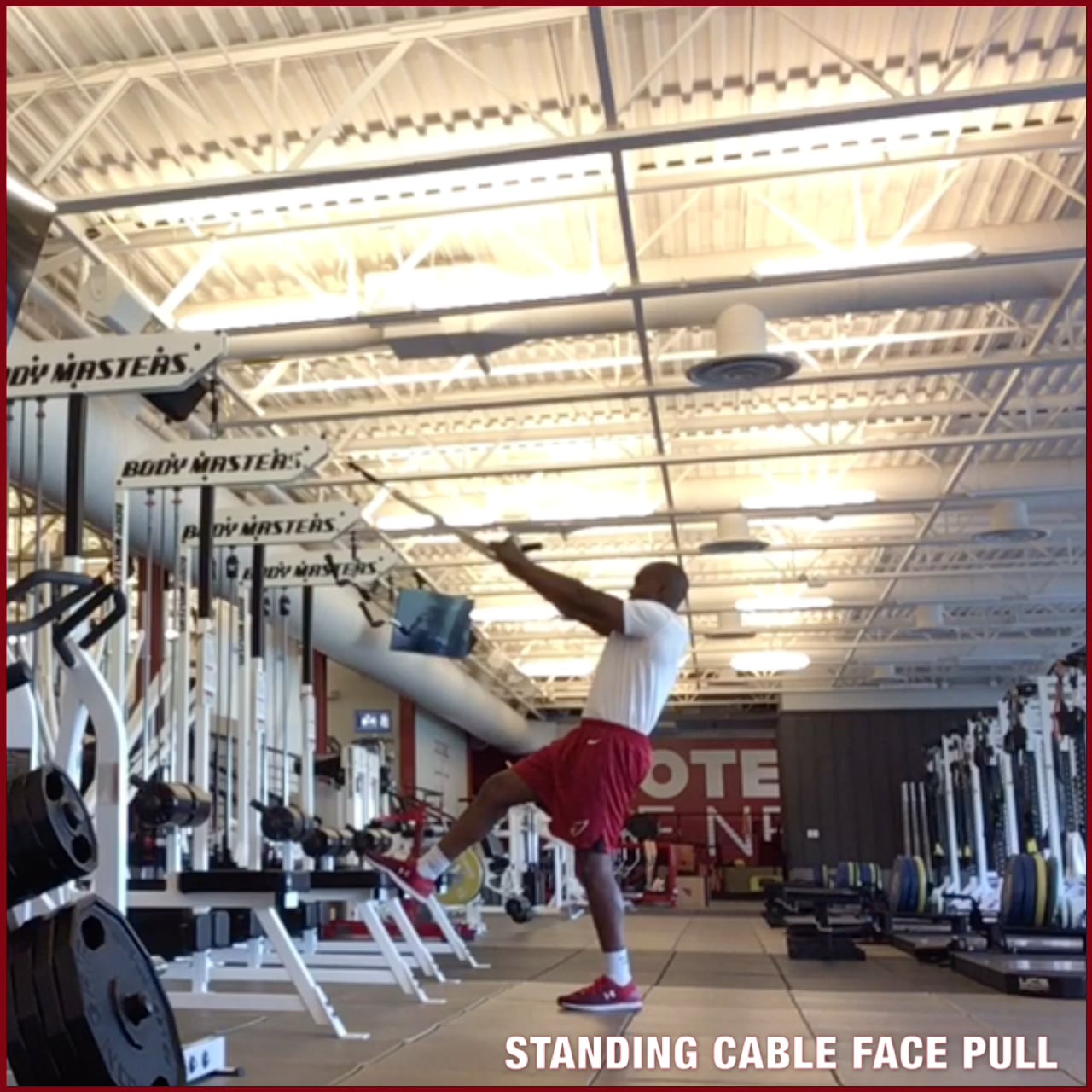 Standing Cable Face Pull on Vimeo