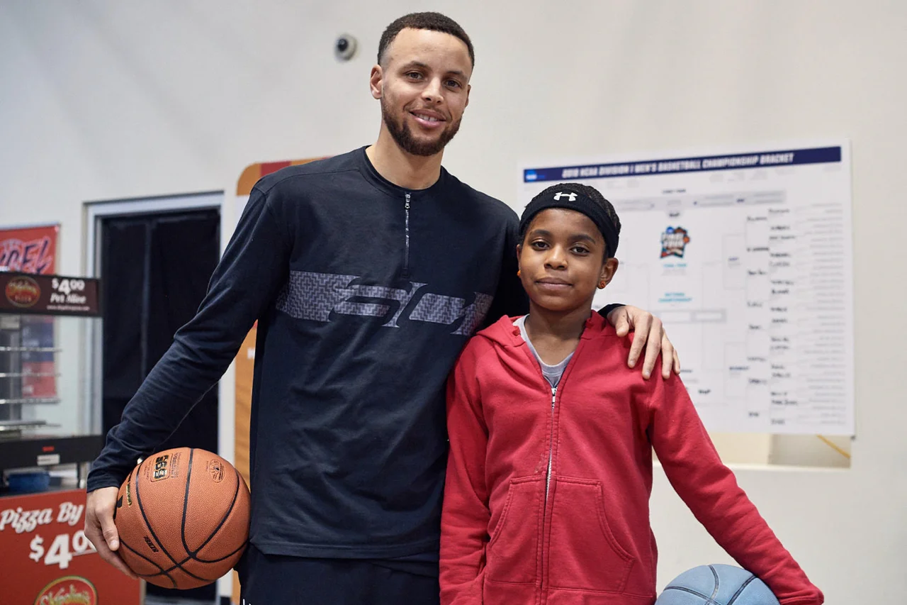 Zaila in the new Stephen Curry commercial on Vimeo