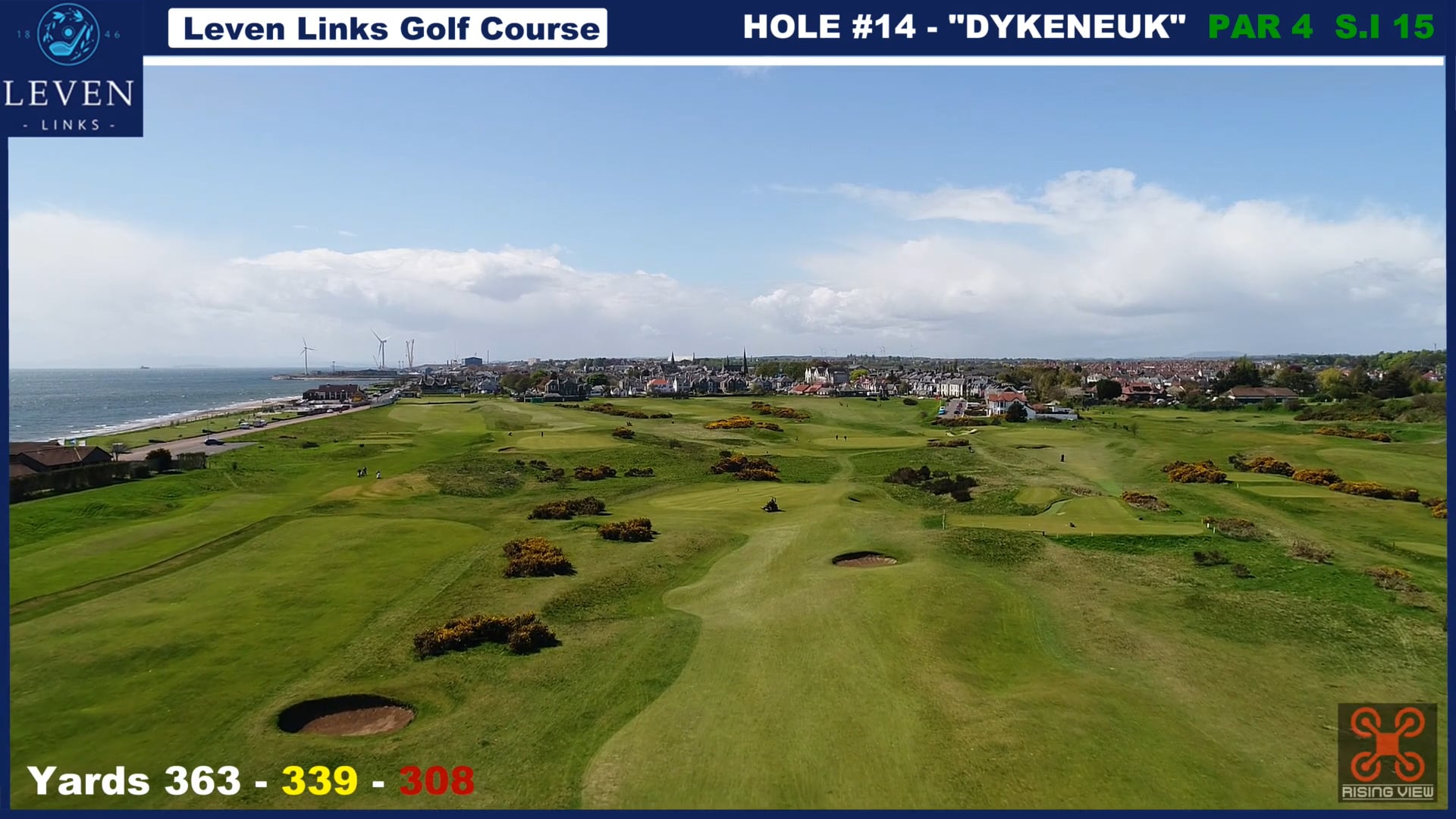 Leven Links Golf Course - Leven Links Golf Course - Hole 14 - Dykeneuk ...