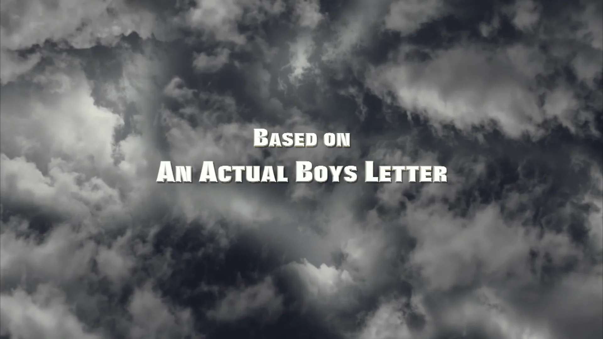 Jason's Letter Trailer on Vimeo