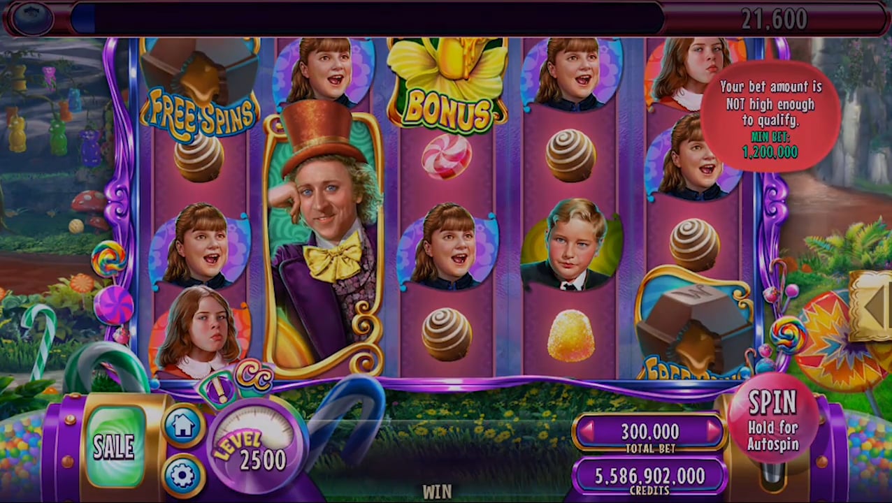 Willy Wonka and the Chocolate Factory Slots Animations on Vimeo