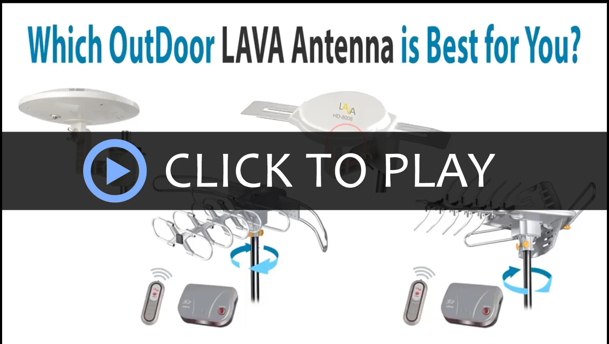 LAVAHD8000 Outdoor LAVA Antenna is Best for you on Vimeo