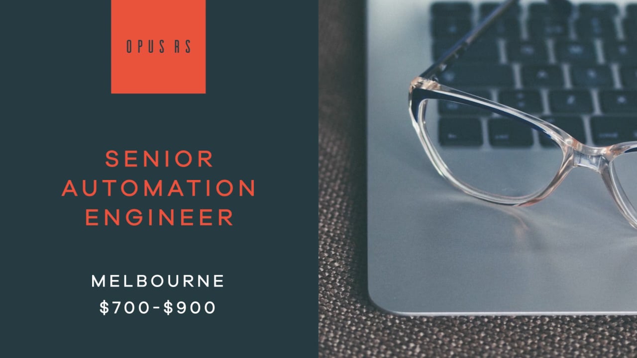 Senior Automation Engineer on Vimeo
