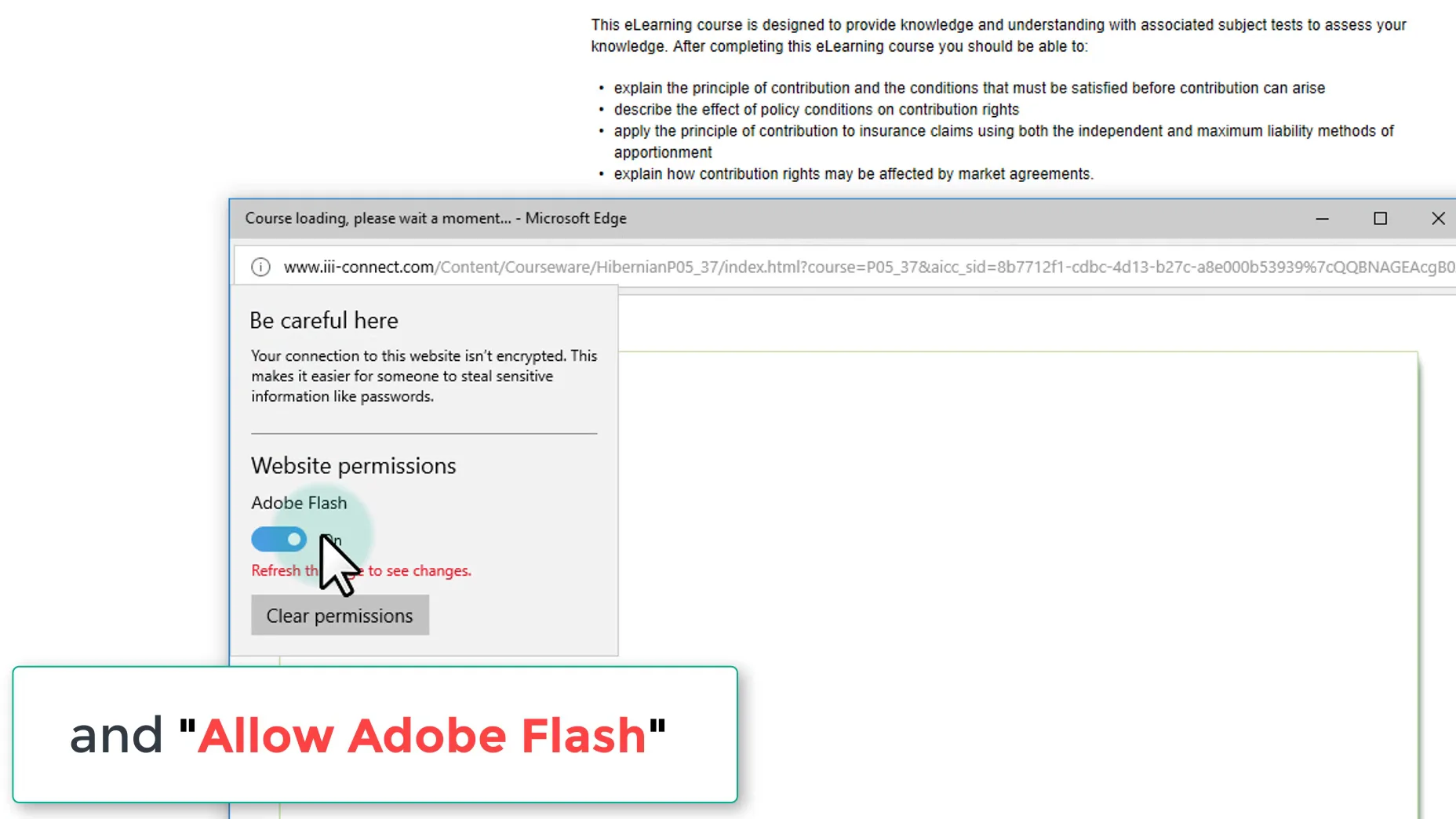 How To: Enabling flash on Microsoft Edge on Vimeo