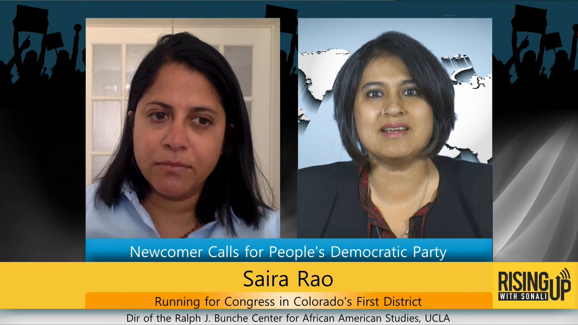 Newcomer Saira Rao Calls for People's Democratic Party on Vimeo