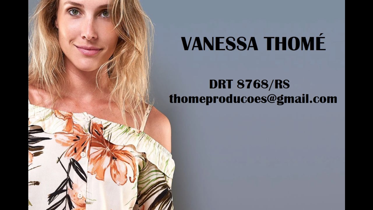 Atriz Vanessa Thomé - Reel on Vimeo