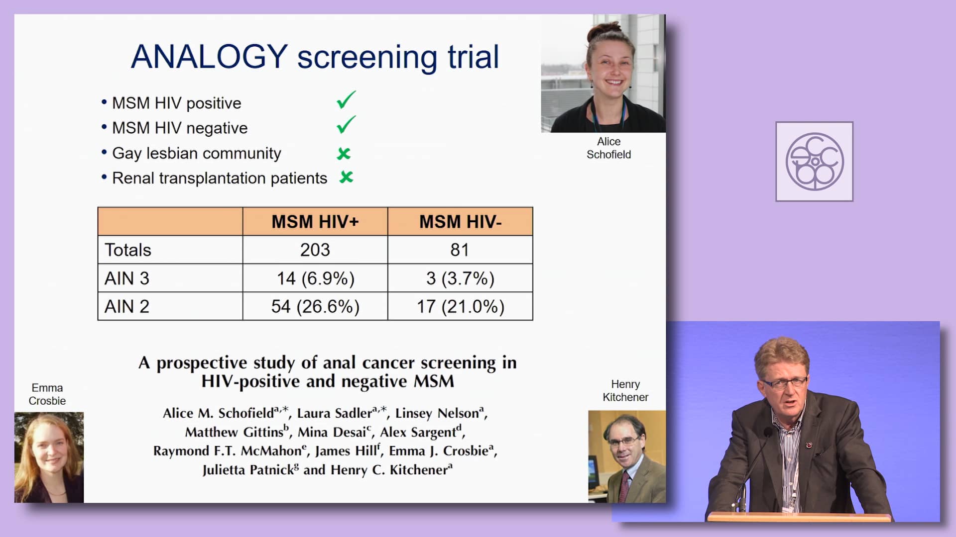 Professor Andrew Renehan on Vimeo