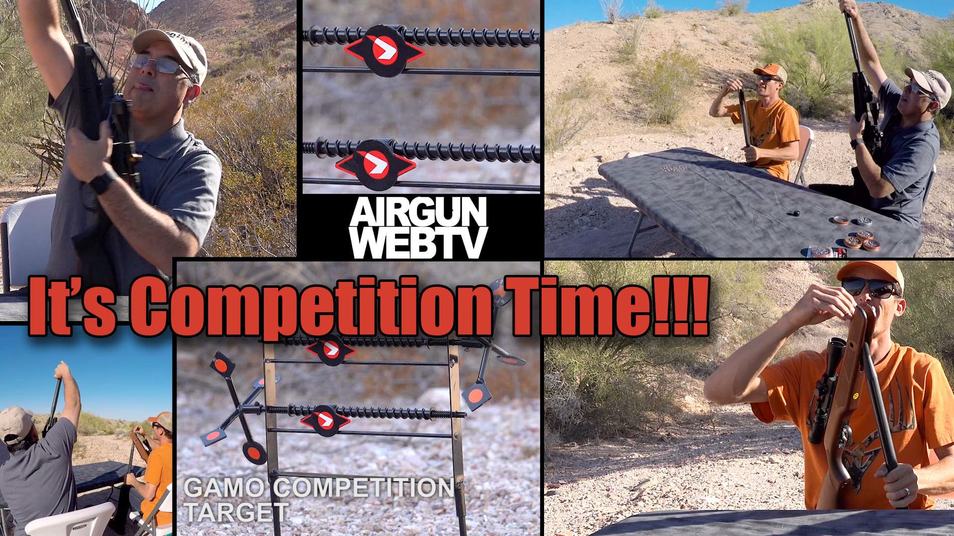 Gamo Competition Target - Ben and Rick shoot it out with some Gamo ...