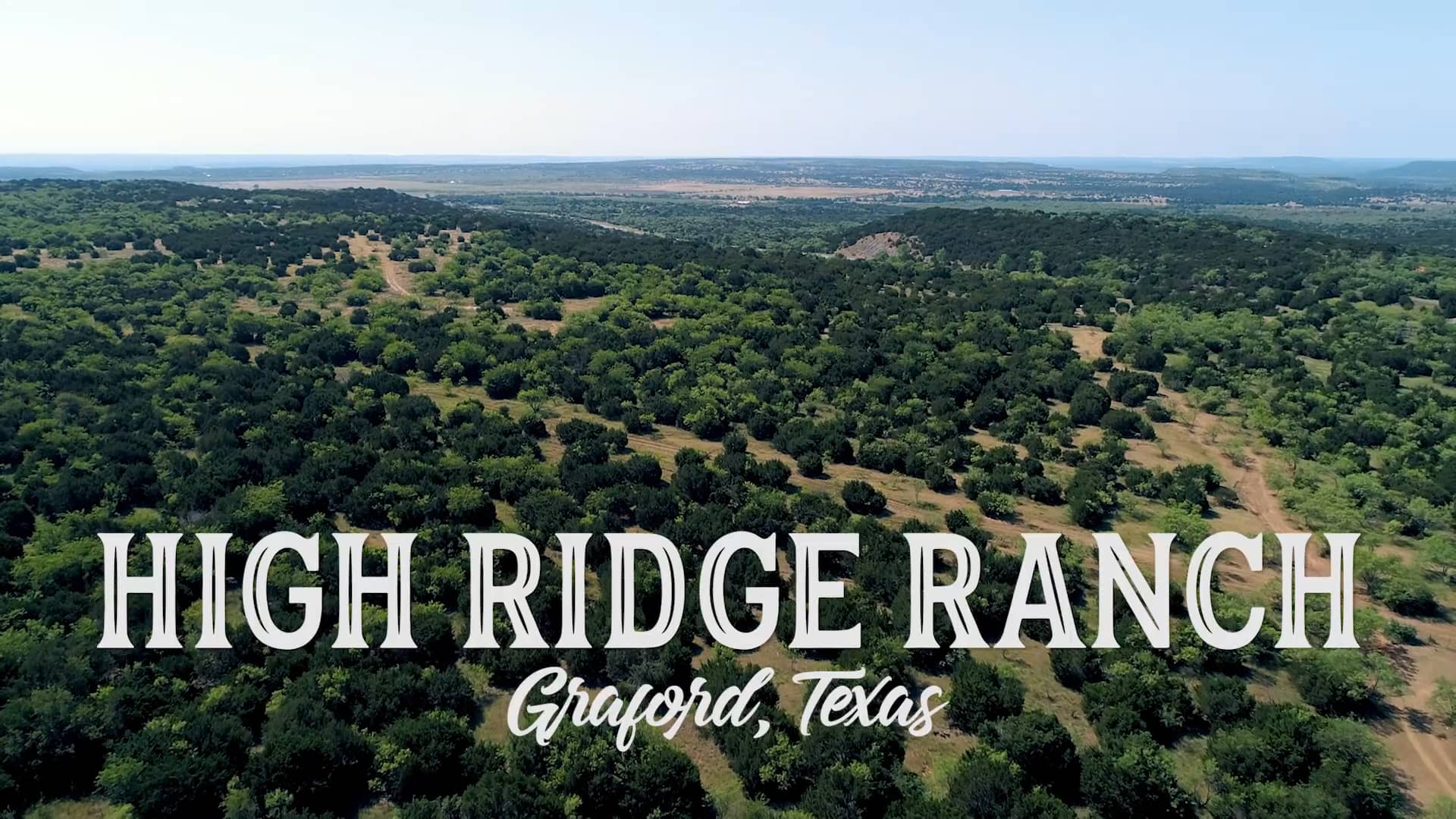 High Ridge Ranch - Graford, TX on Vimeo