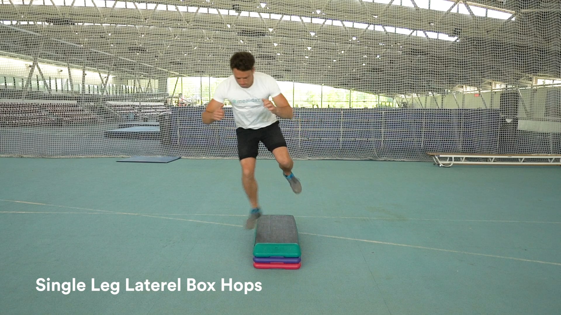 Single Leg Lateral Box Hops on Vimeo