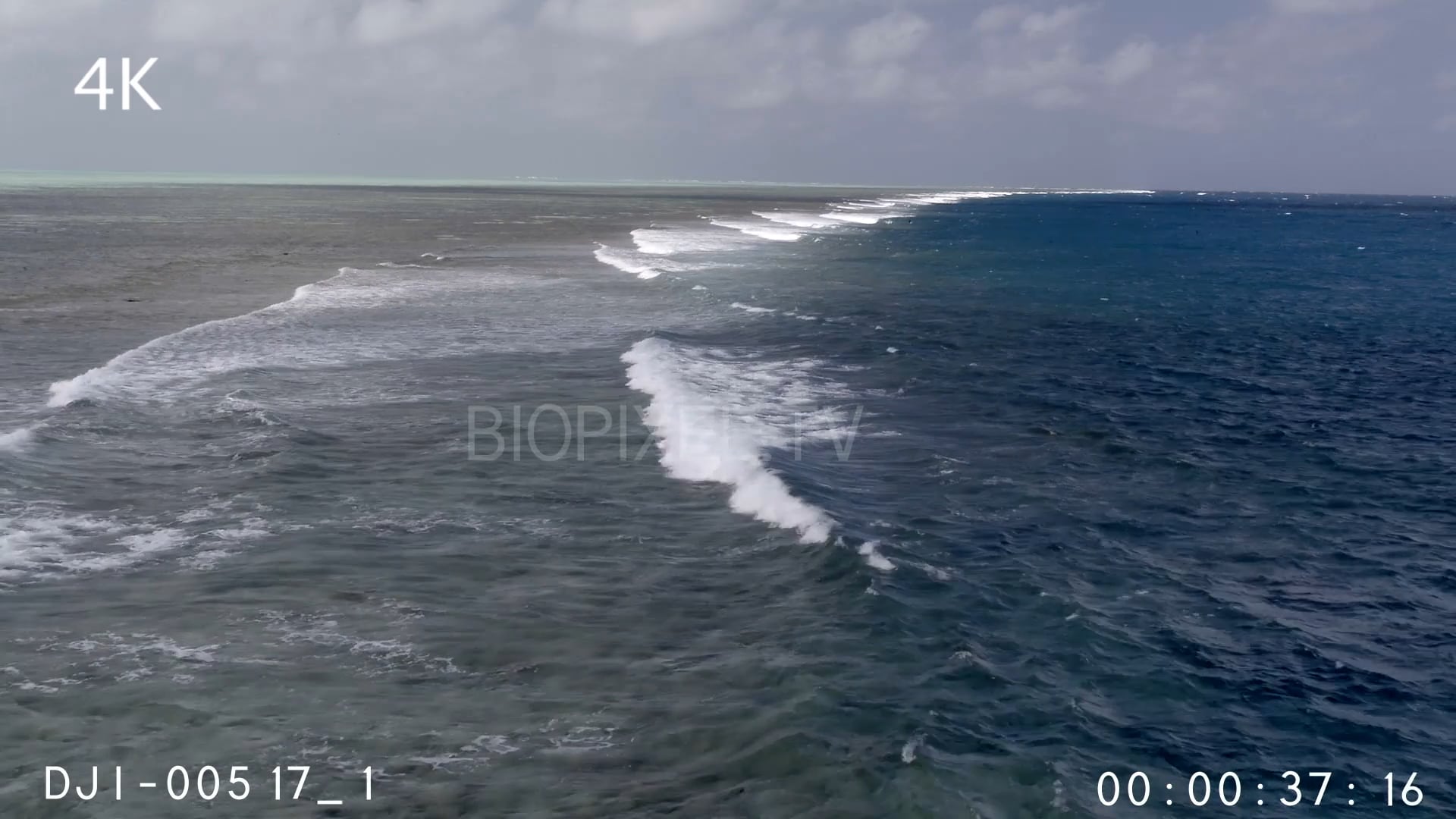 Coral Reefs - Aerial - Waves breaking on reef edge on Vimeo