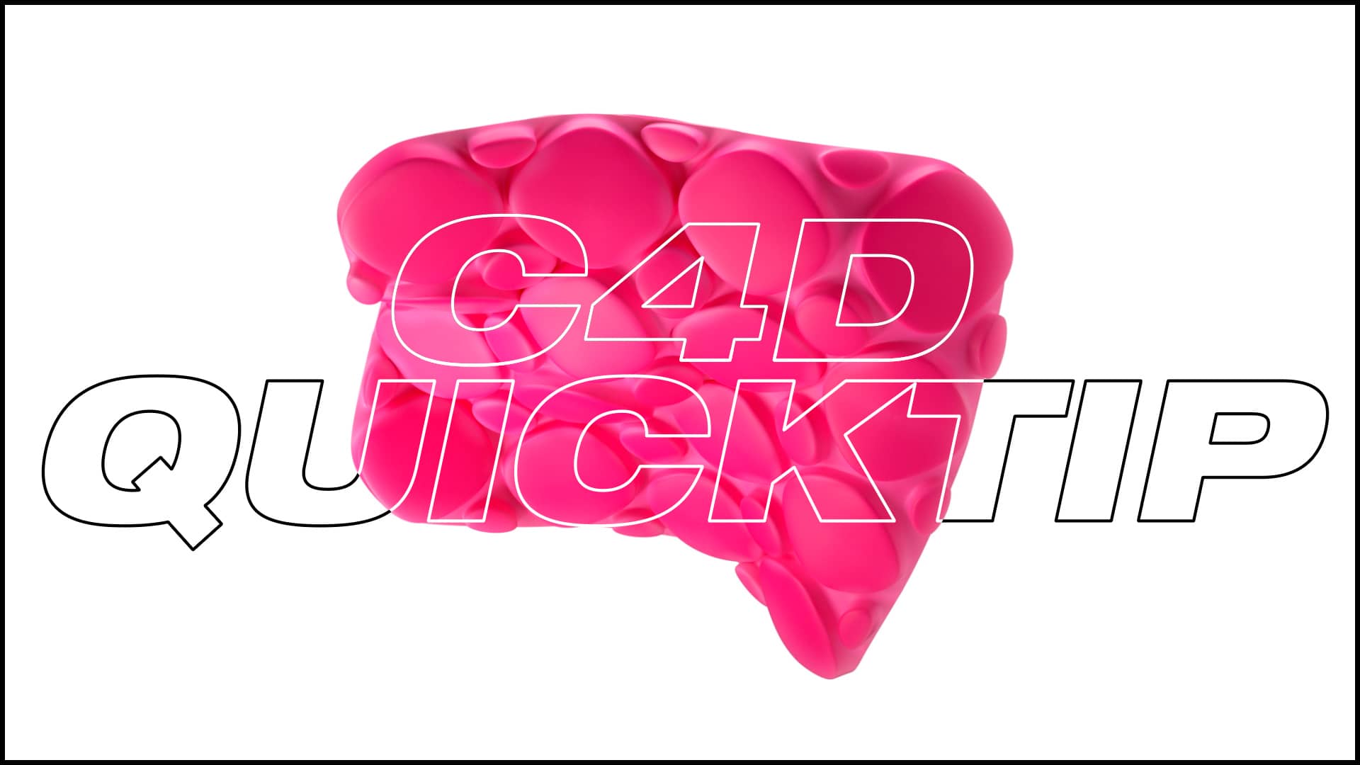 C4D QuickTip - Bevel deformer on Vimeo