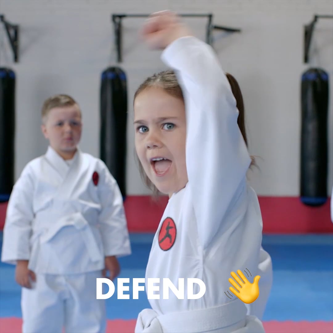 defend connect protect hand emoji supers on Vimeo
