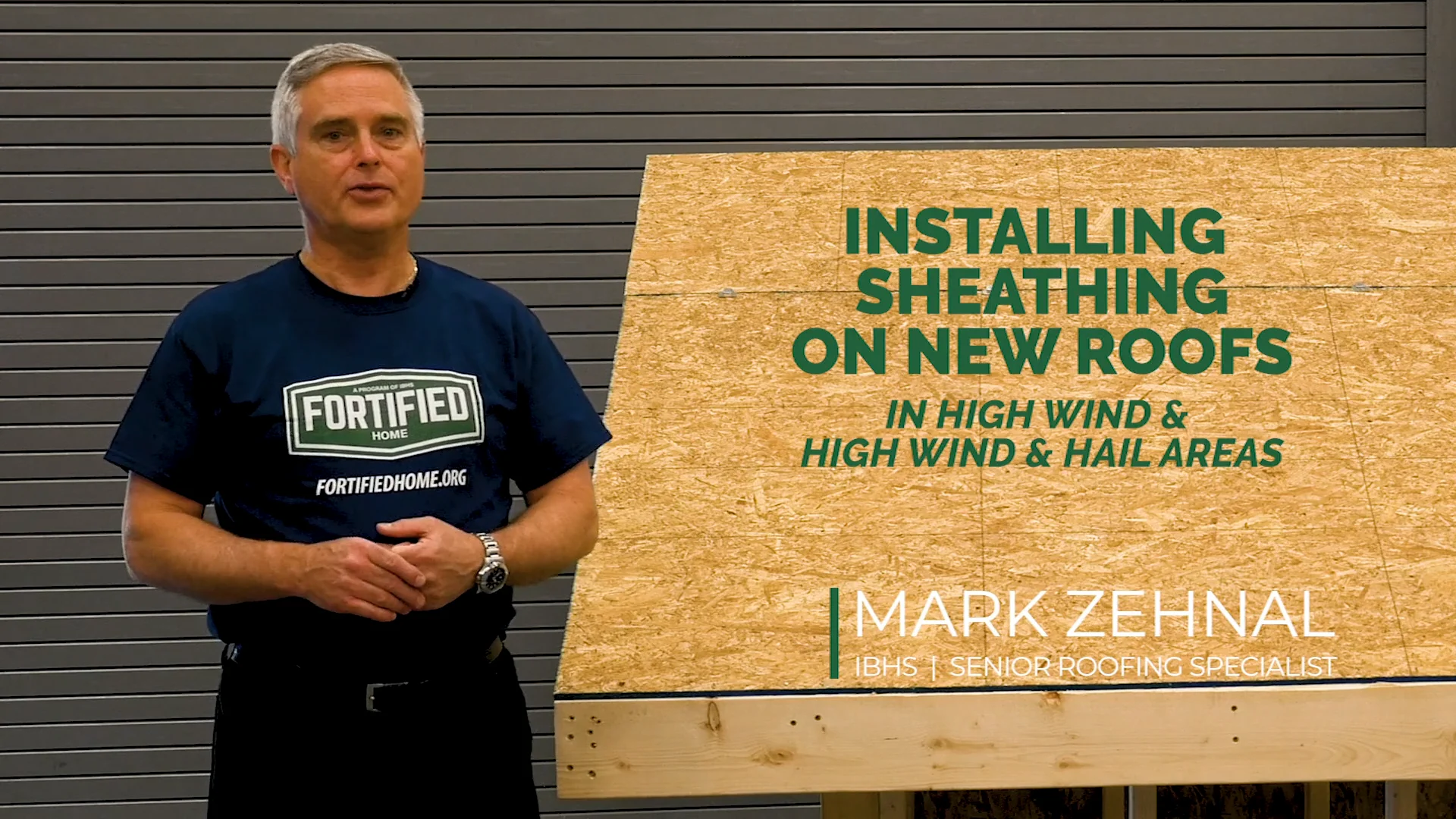 Inside FORTIFIED: Installing Sheathing on New Roofs in High Wind & High ...