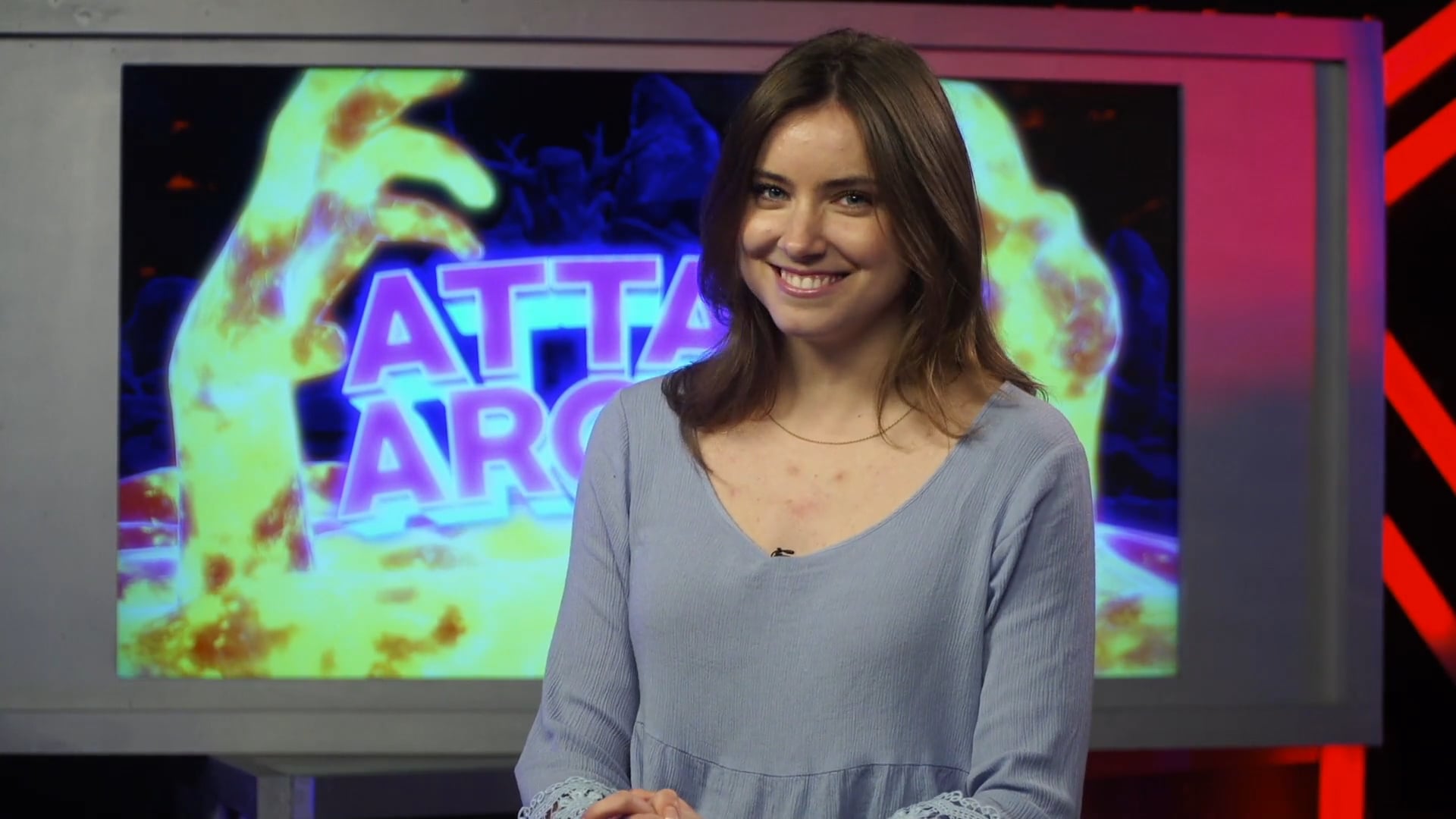 Caroline Newton HOSTING Speed Reel 2018 on Vimeo