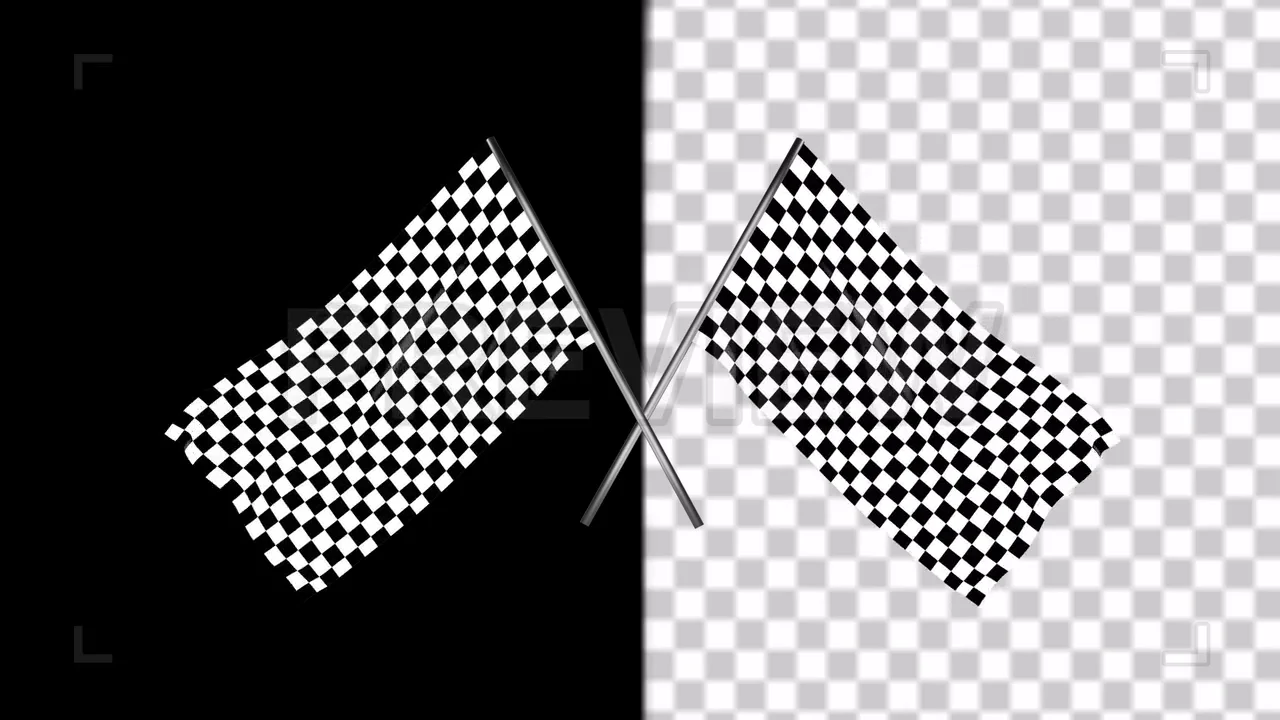 Double Checkered Race Flags Stock Motion Graphics on Vimeo