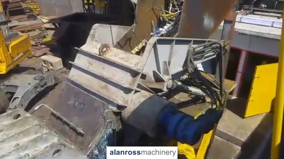 ZB 0812 Hammermill Shredder on Vimeo