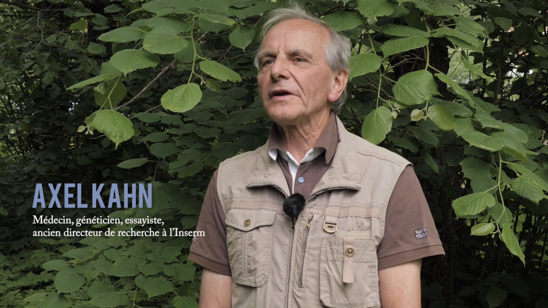 Chemin Faisant - Axel Kahn on Vimeo