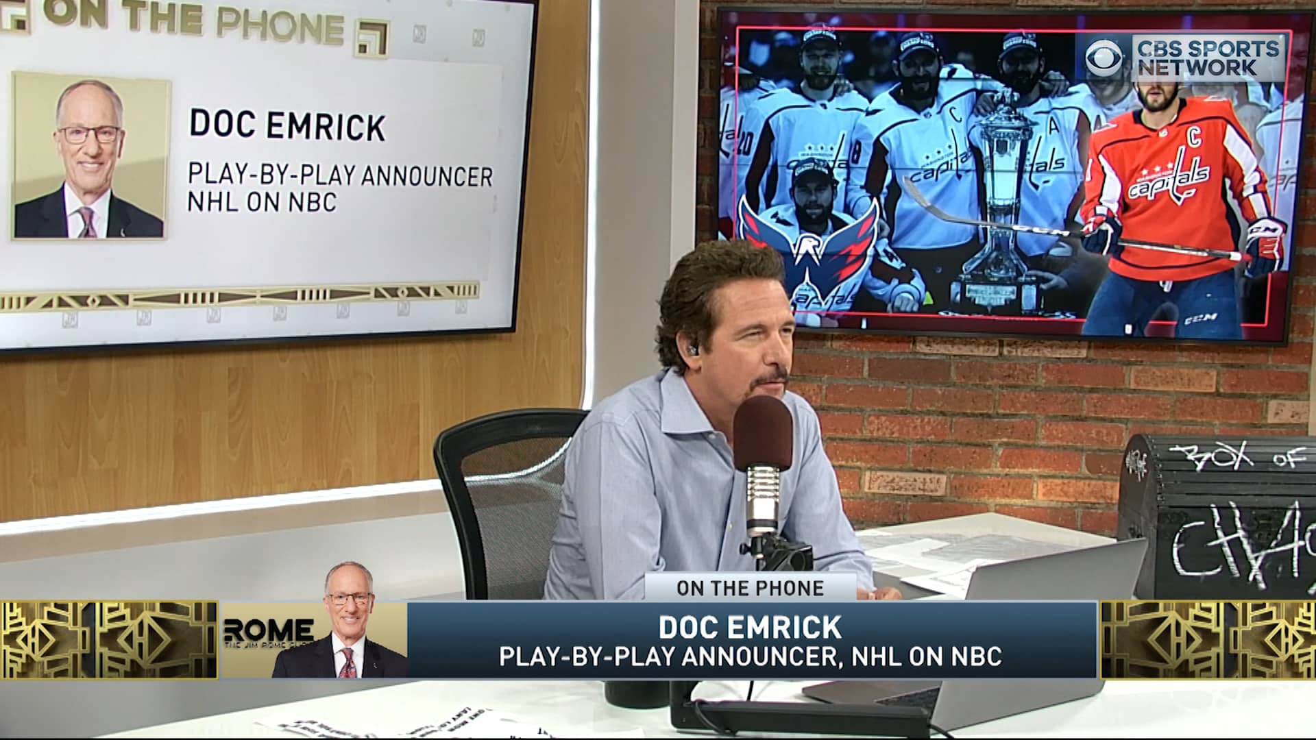 The Jim Rome Show: Doc Emrick On Alex Ovechkin on Vimeo