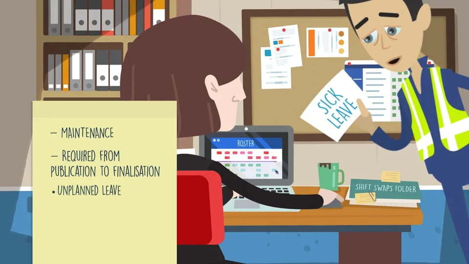 Rostering Process Flowchart on Vimeo