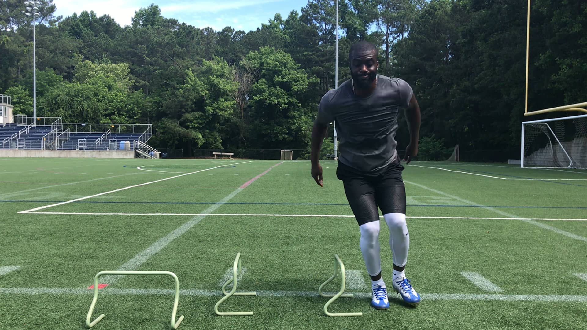 Plyo: Medial Hop to Linear Bound, Hurdles on Vimeo