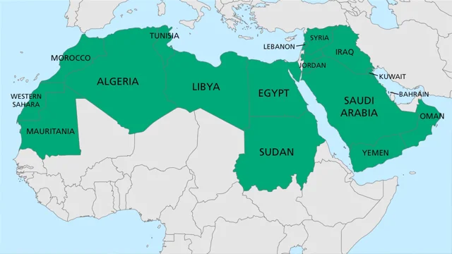 Arab Spring Map