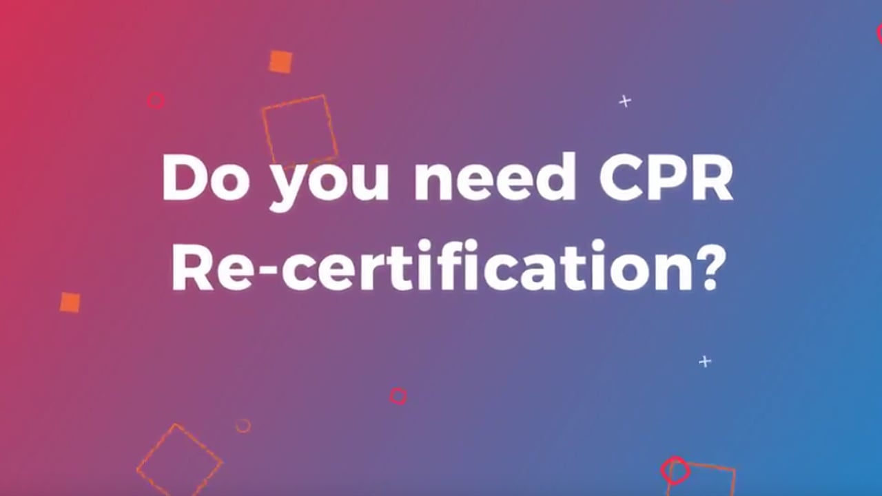 CPR Recertification and Renewal on Vimeo