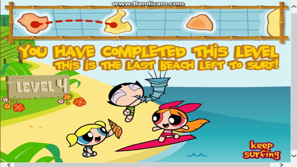 The PowerPuff Girls - Power Surf The Whole Walkthrough on Vimeo