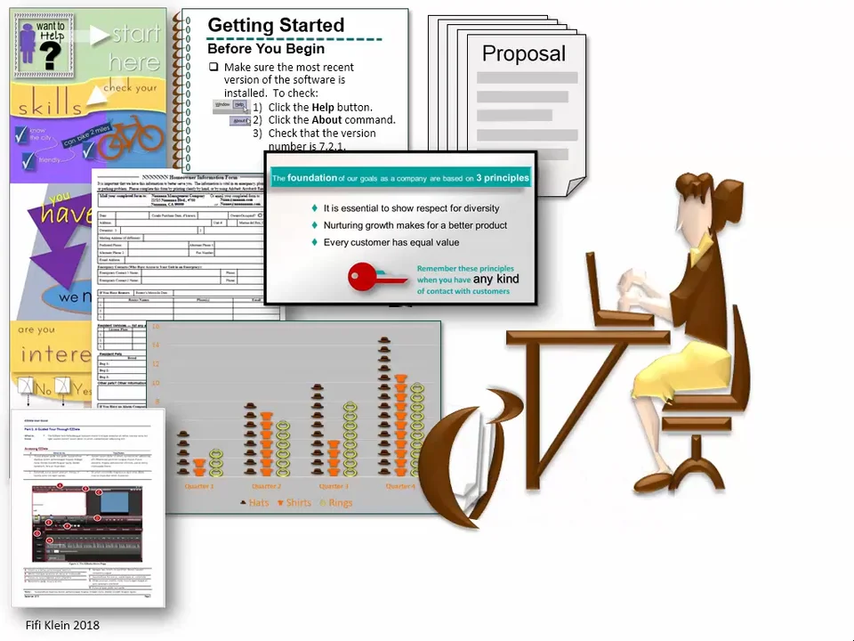 About Fifi Klein - Information Designer