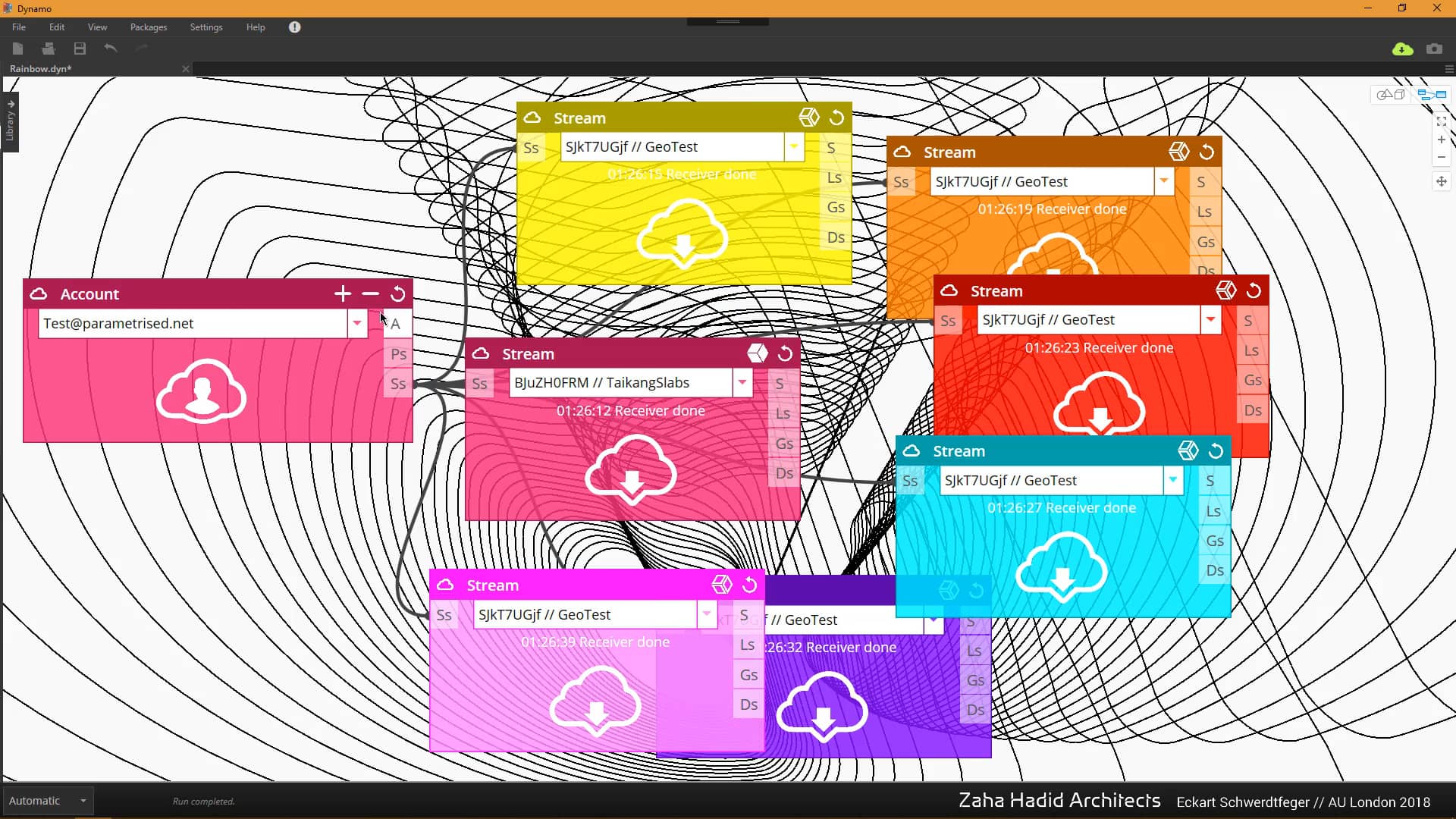 Dynamo Custom Node - Streams // Responsive + Custom Color Schemes on Vimeo