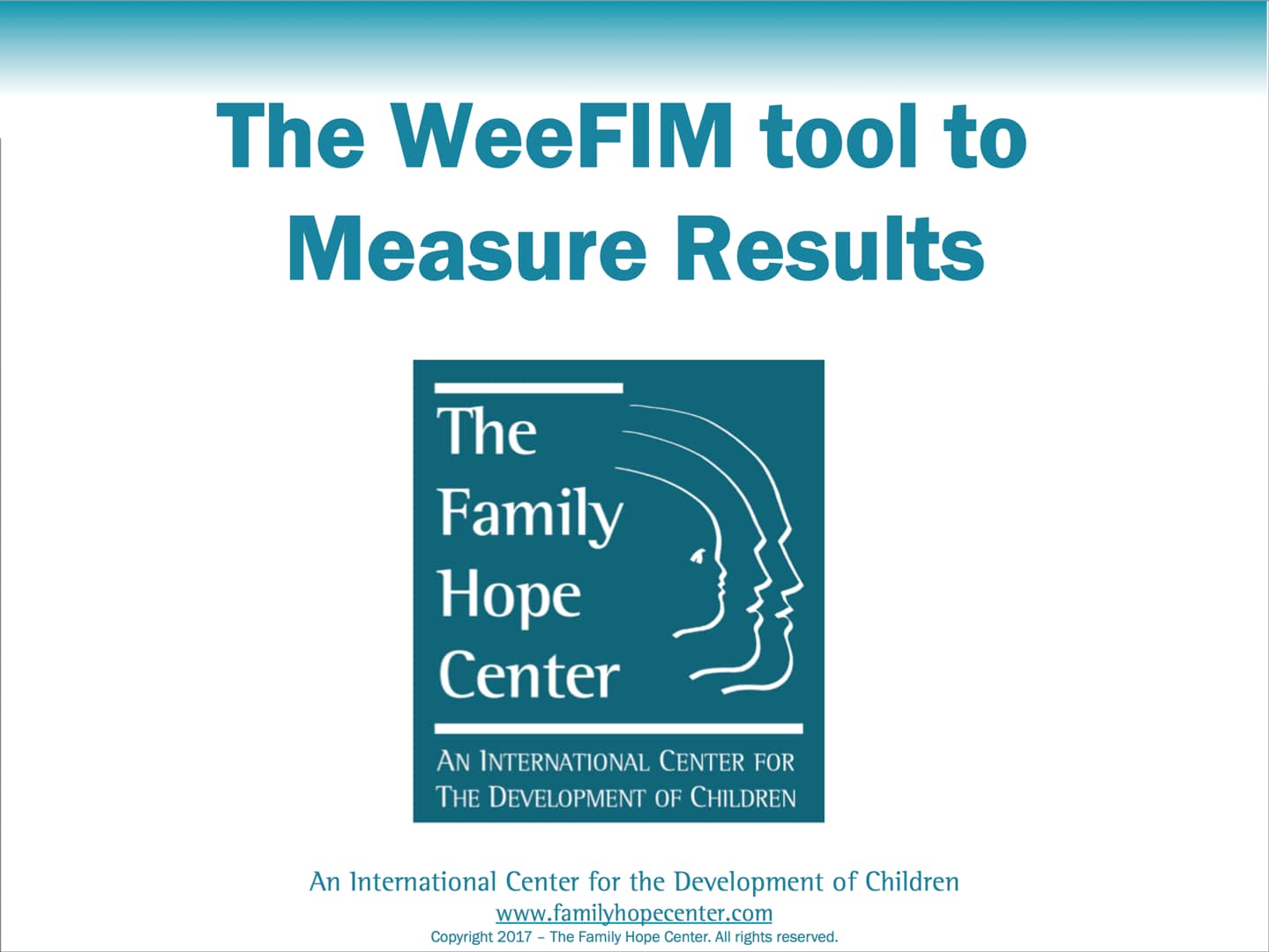 FHC-WeeFIM 2018 on Vimeo