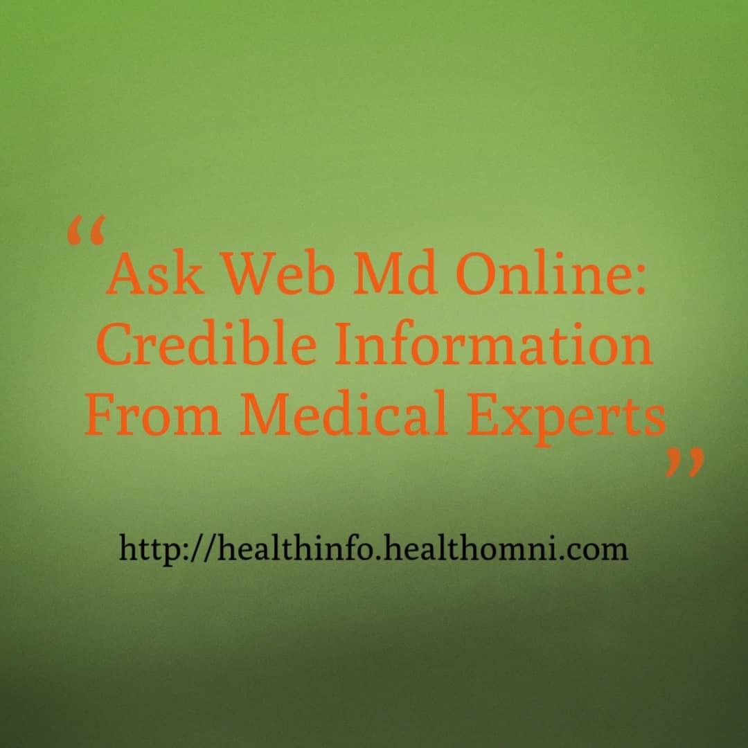 Ask Web Md Online: Credible Information From Medical Experts on Vimeo
