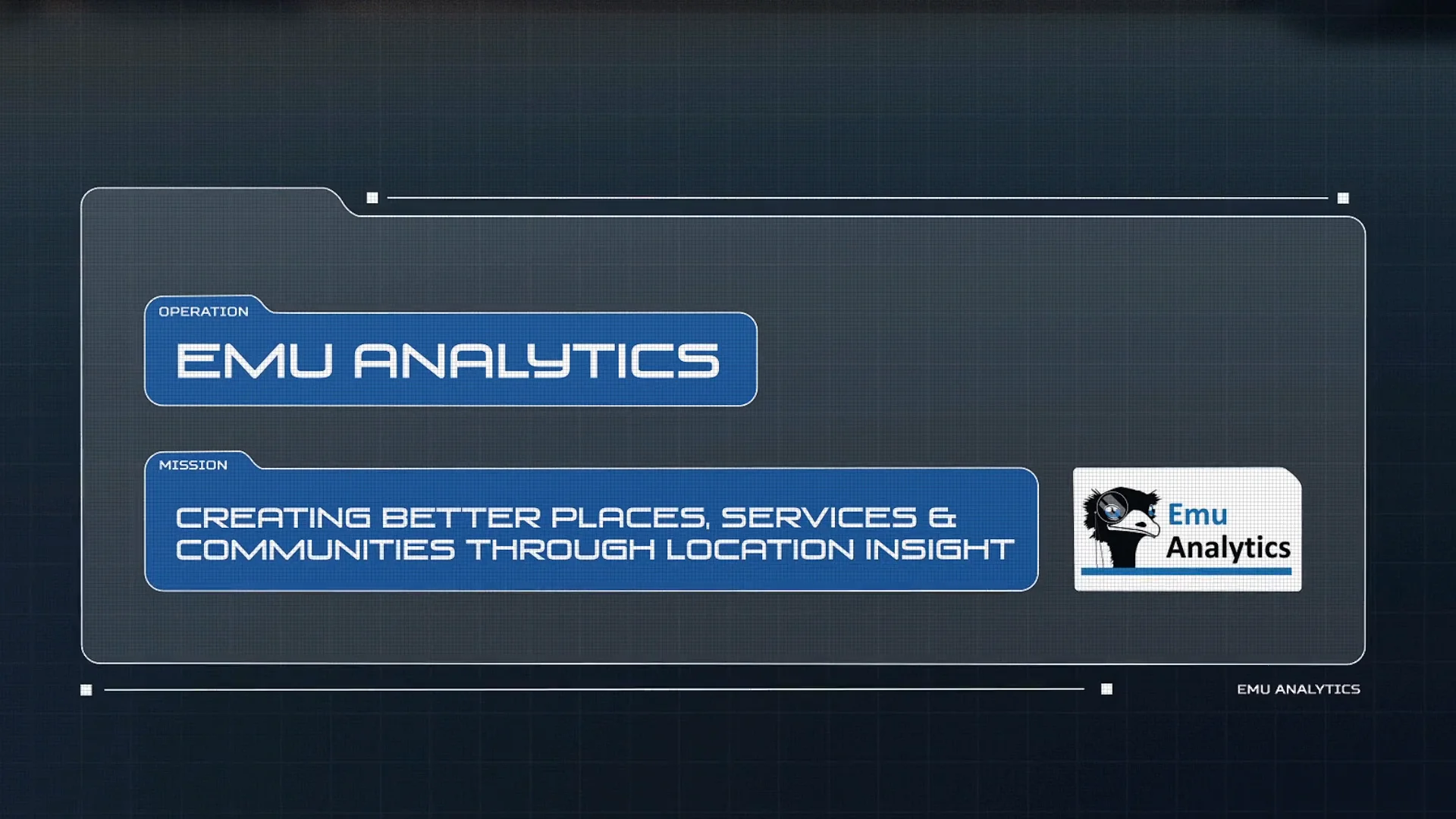 Emu Analytics Introduction on Vimeo