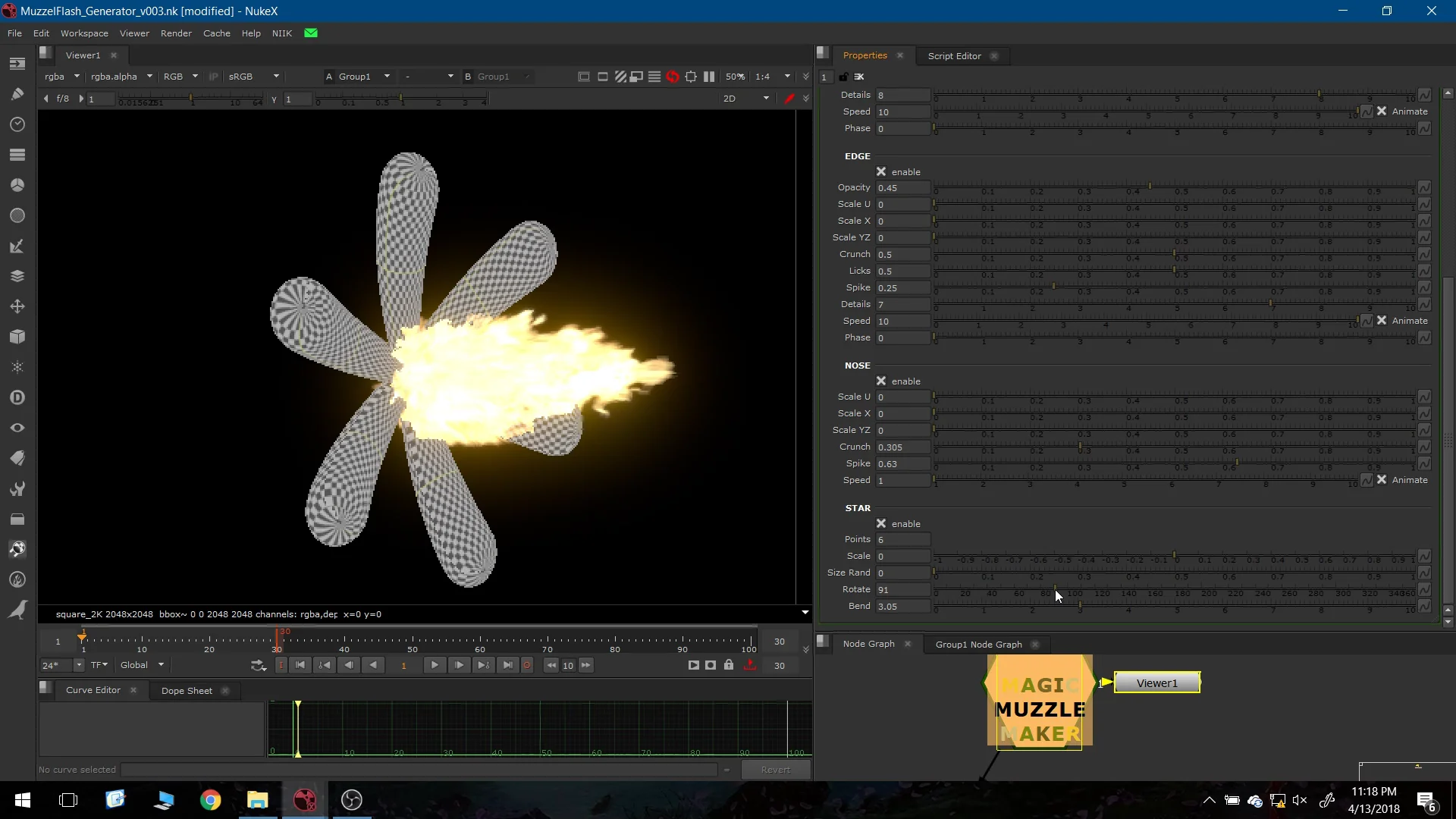 Nuke Script Muzzle Maker on Vimeo