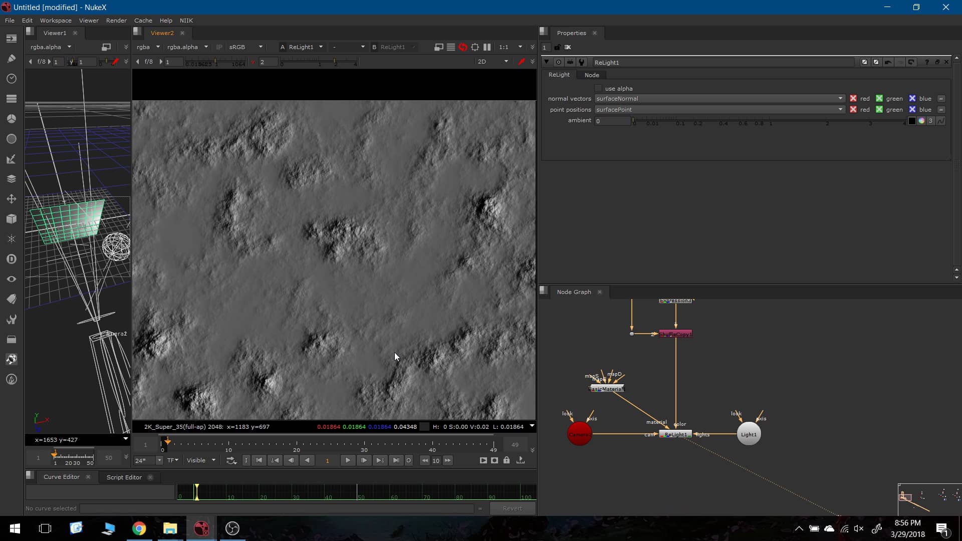 Nuke Gizmo Normals Relight on Vimeo