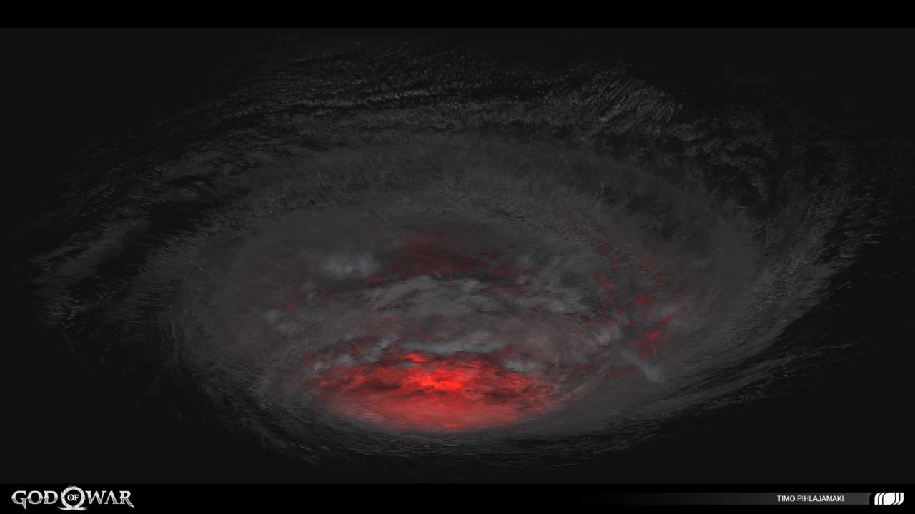 God of War - Red storm from a far on Vimeo