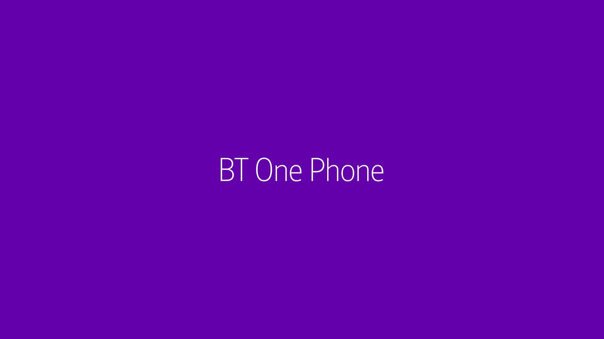 Getting to know BT One Phone (subtitled animation)