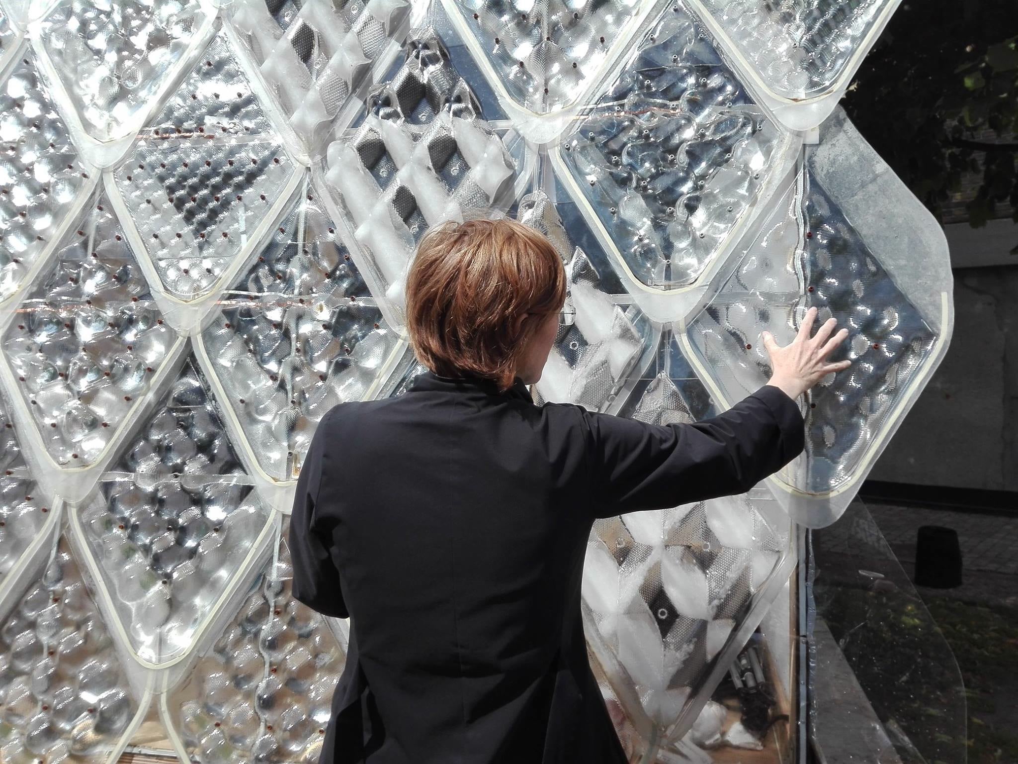 PCM Facade demonstrator 2018 - CITA resarch collaboration with Kieran Timberlake Architects on Vimeo