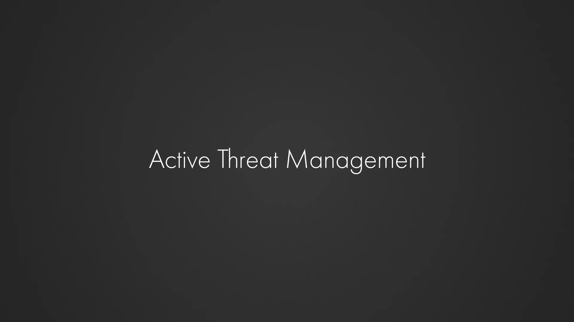 Active Threat Management - Active Threat Management Video on Vimeo