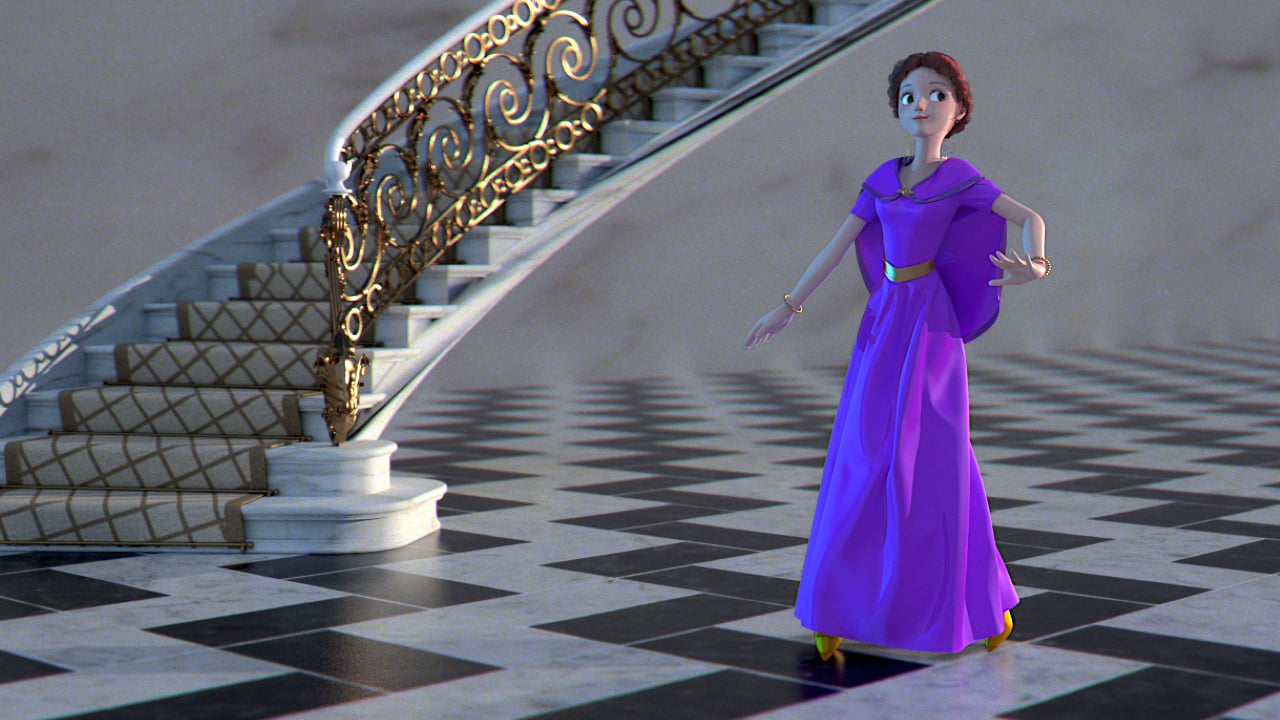 Houdini Carbon cloth and hair