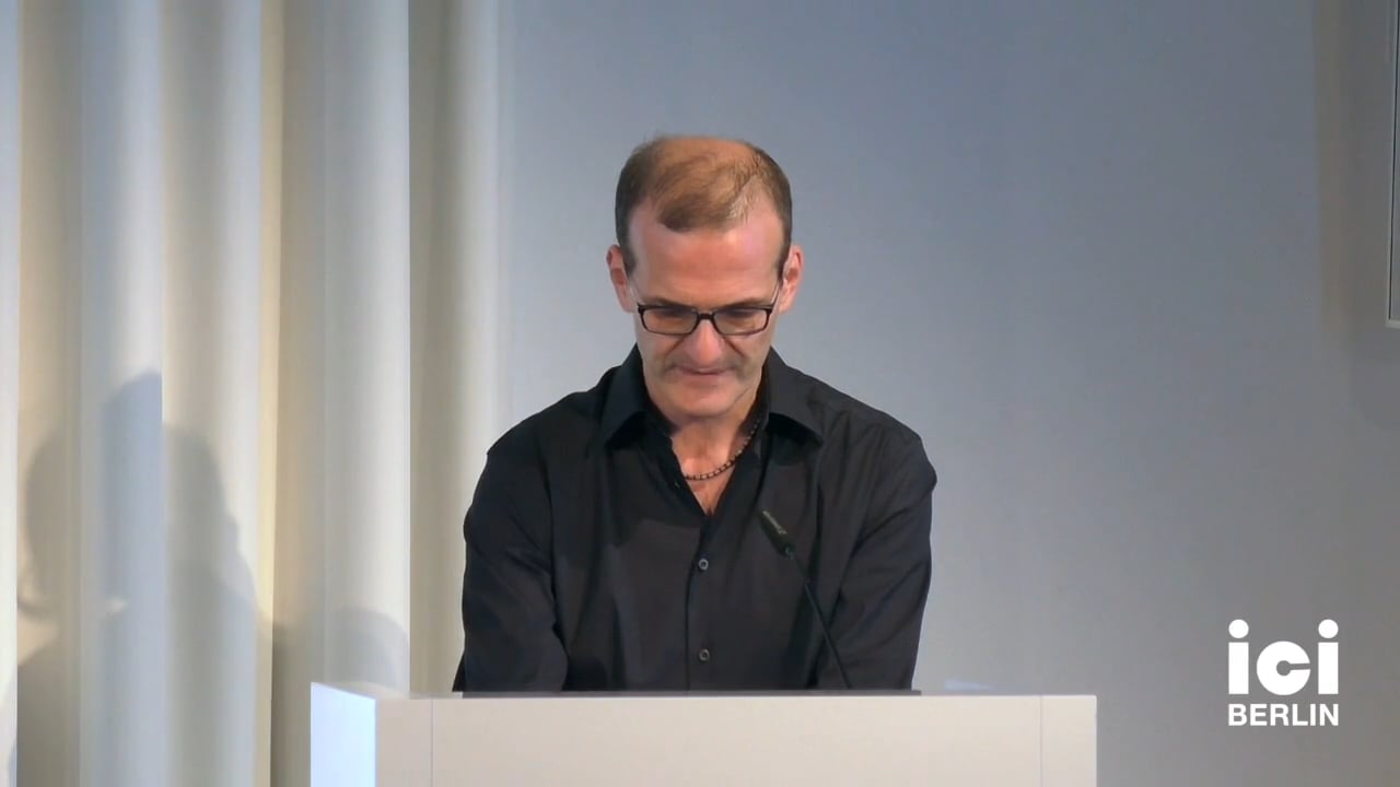 Francesco Casetti - ICI Berlin