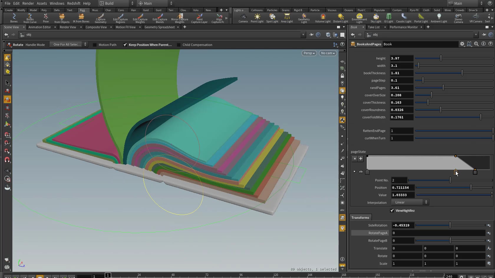 simple procedural rigged book on Vimeo