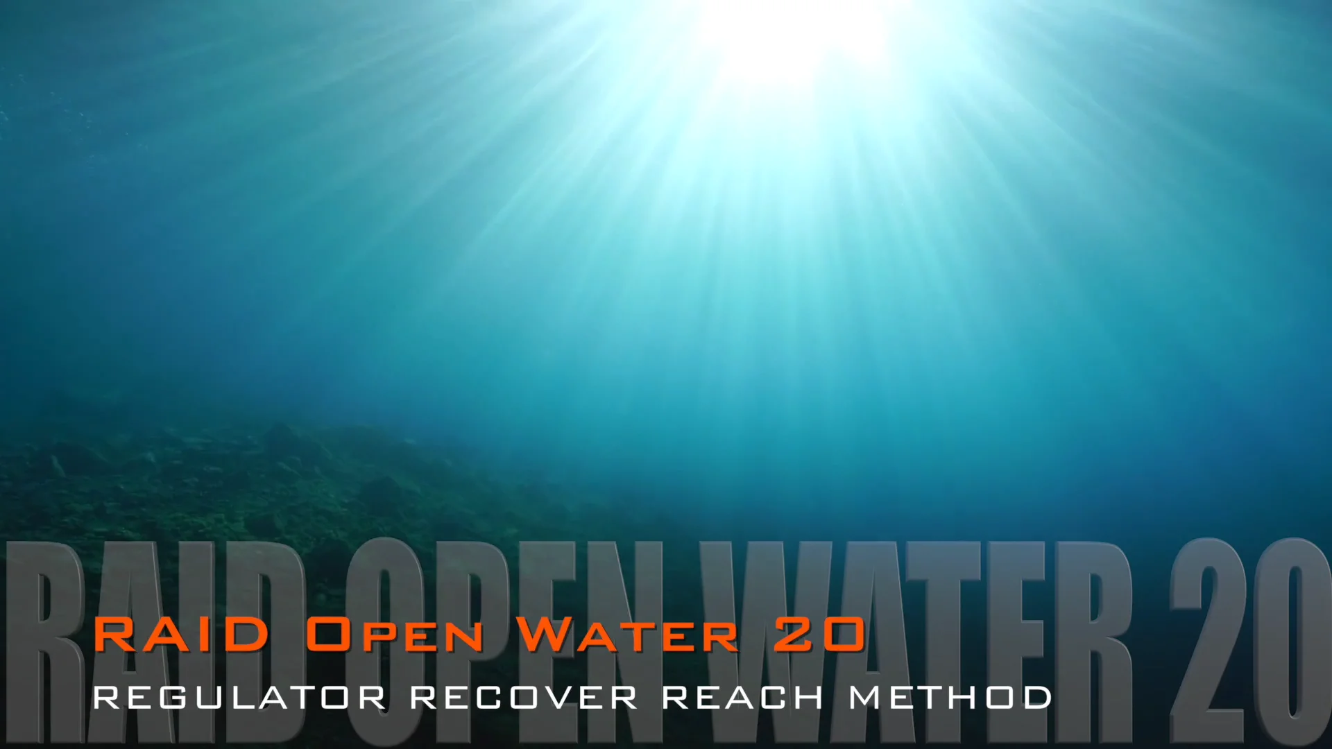 Scubadiver-ed: Regulator Recovery—Reach Method