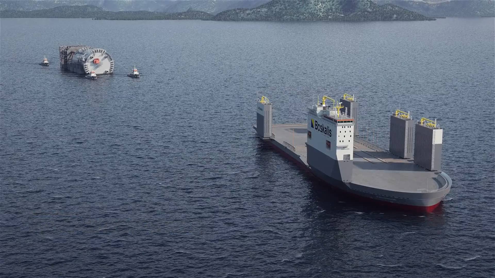 Boskalis Capabilities Heavy Transport Vessel on Vimeo