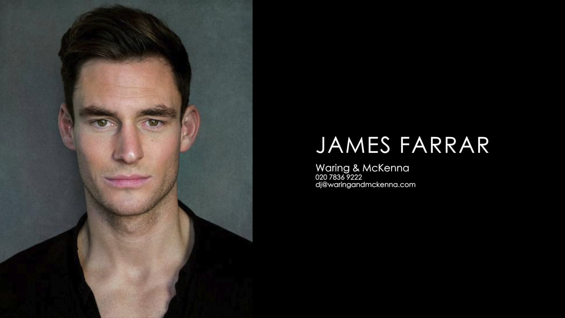 James Farrar in 'Call the Midwife' (BBC) on Vimeo