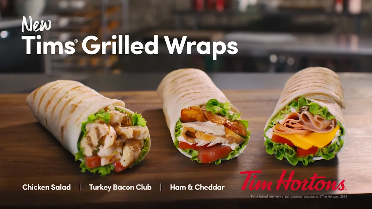 Tim Hortons Grilled Wraps on Vimeo