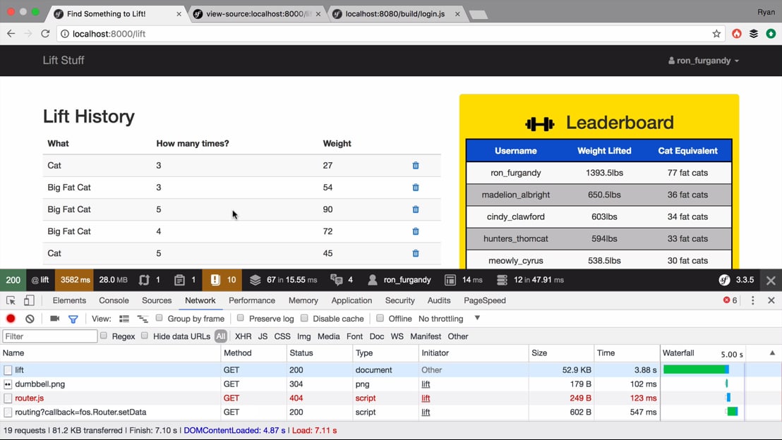 Webpack Dev Server Javascript For Php Geeks Webpack For Module Loading Awesomeness Symfonycasts 
