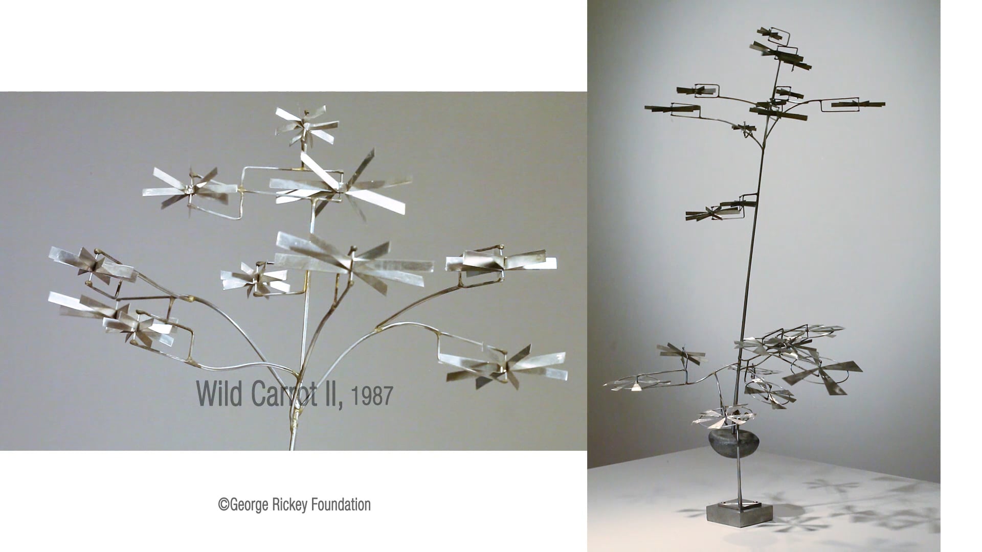 George Rickey Kinetic Sculptures | Marlborough Fine Art London | 2017 ...