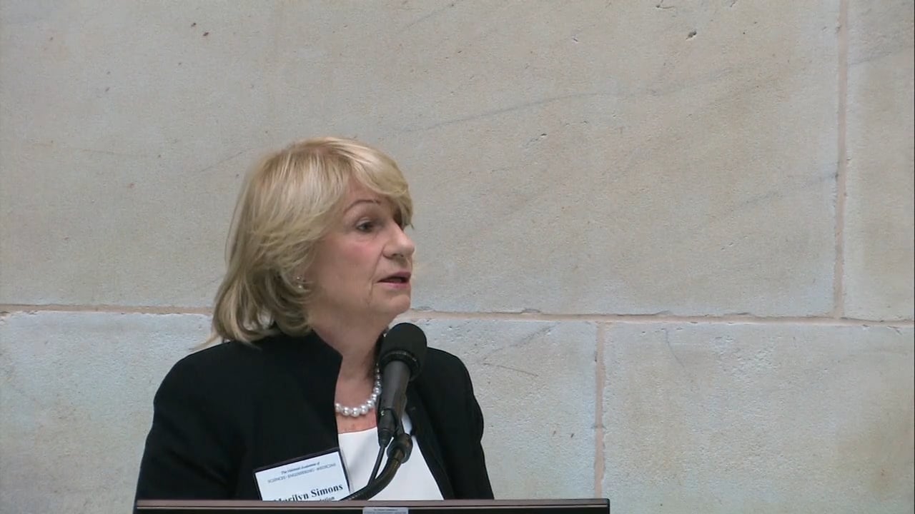 Marilyn Simons on Philanthropic Support for Science on Vimeo